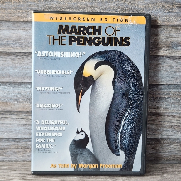 dvd | Media | March Of The Penguins Dvd Documentary National Geographic ...